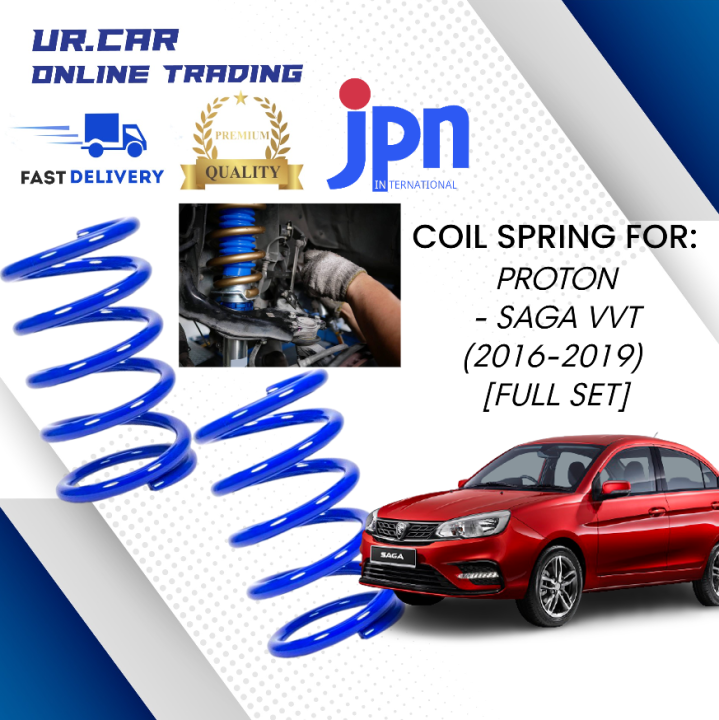 JPN COIL SPRING PROTON SAGA VVT (2016 - 2019) FULL SET (FRONT / REAR ...