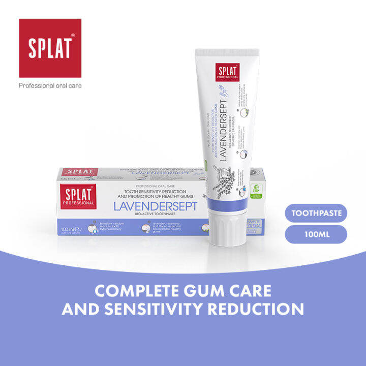 SPLAT Professional Lavendersept Bio-Active Toothpaste 100ml | Lazada