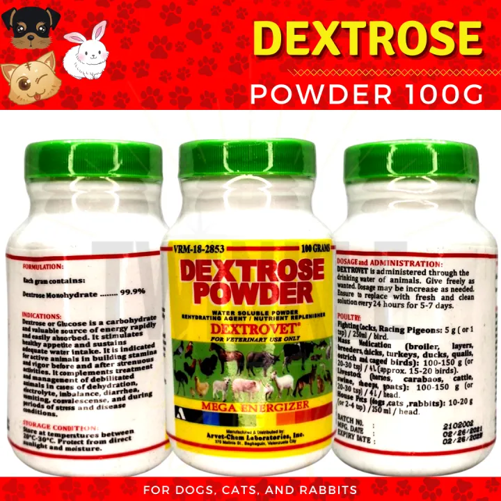 Dextrovet Dextrose Powder Mega-Energizer ♥ 100g ♥ | Lazada PH