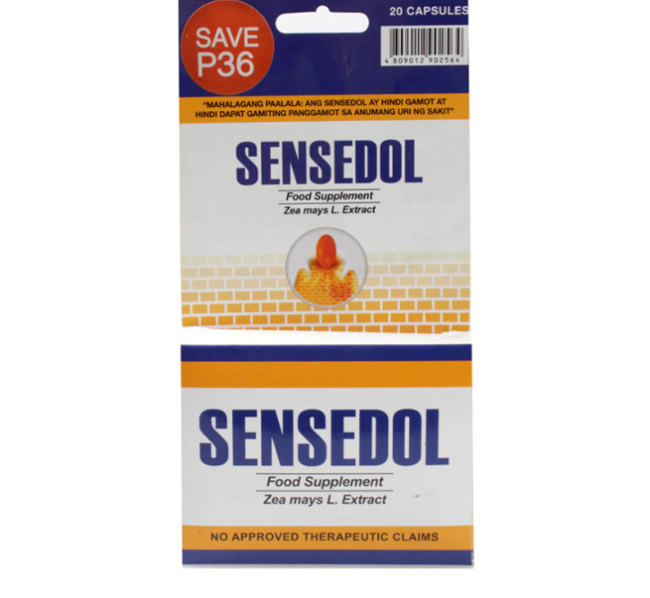 Sensedol 20 Capsules | Lazada PH