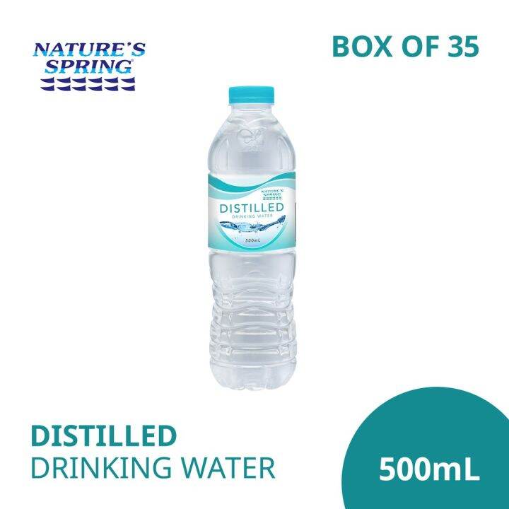 Nature's Spring Distilled Water 500 mL | Lazada PH