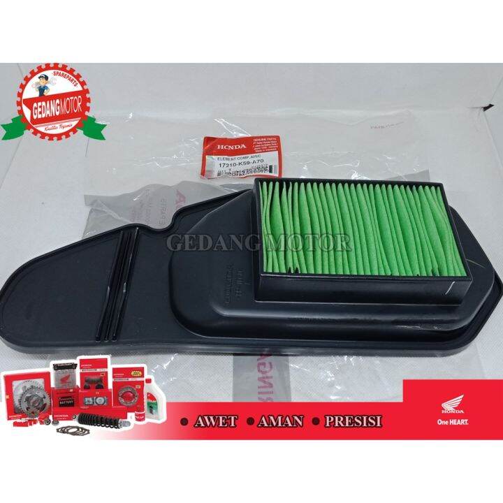 filter udara vario 125 / 150 , saringan udara motor honda vario 125 / ...