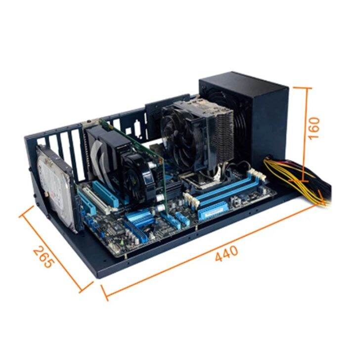 Open Computer Chassis Dual-Way Server E-ATX/ATX Motherboard Bracket ...