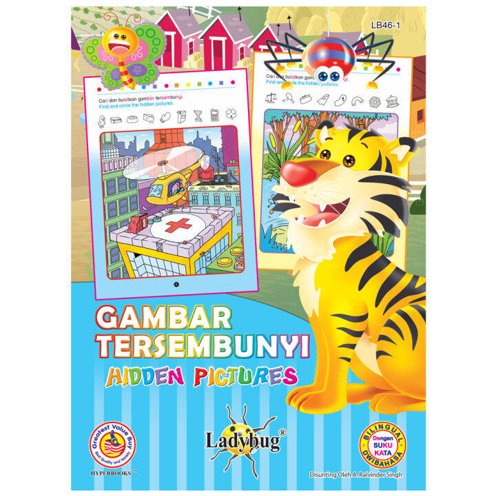 Gambar Tersembunyi Hidden Pictures (5) LB46 - 1 | Lazada
