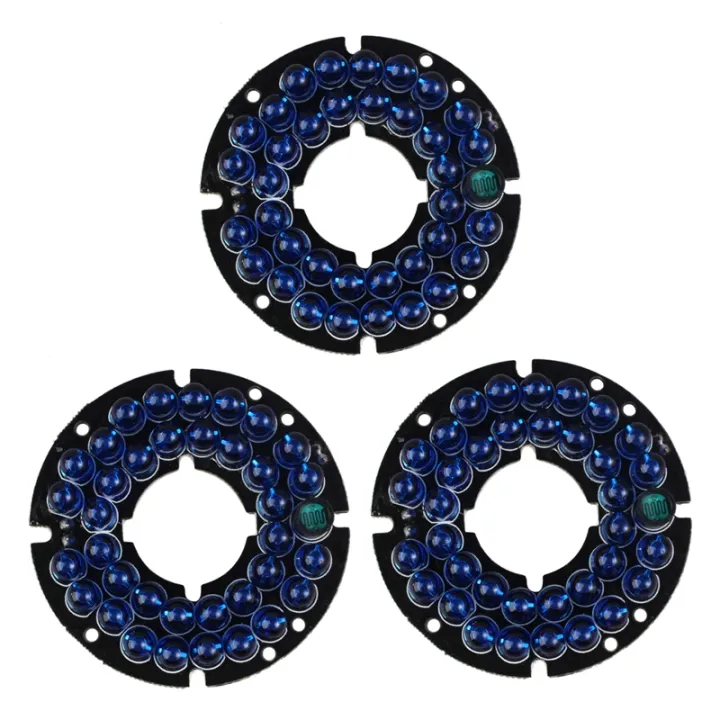 3x Infrared 36 Ir Led Light Board For Cctv Security Cameras 850nm Night