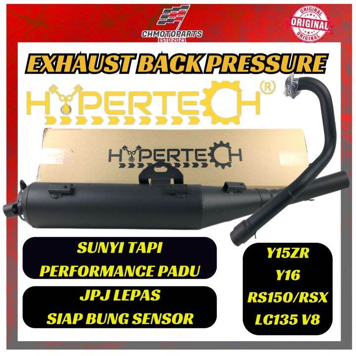 HYPERTECH Exhaust ultimate pressure, straight flow Y15ZR/Y16ZR/LC135 ...