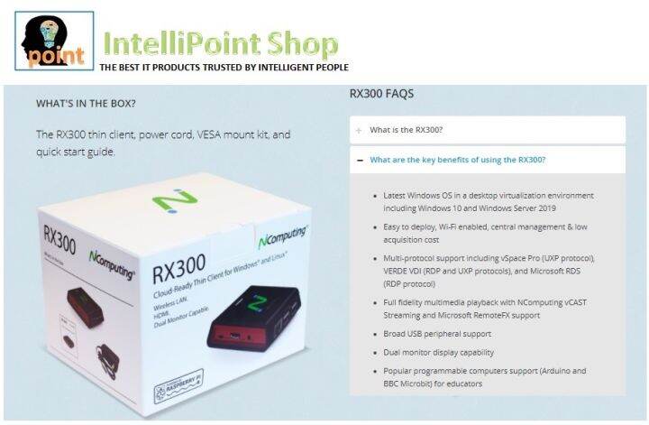 NComputing RX300 Virtual Desktop (FULL) | Lazada PH