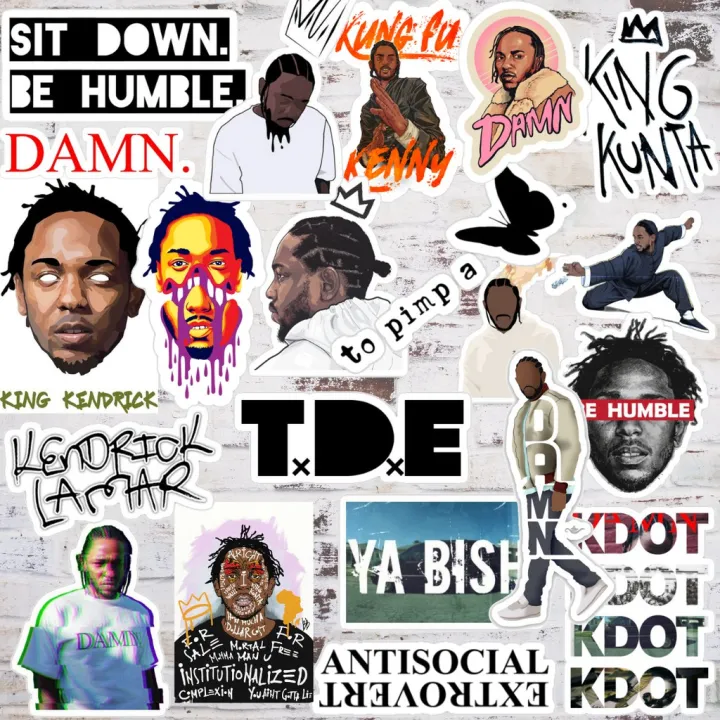 20 pcs Kendrick Lamar Sticker Set | Lazada PH