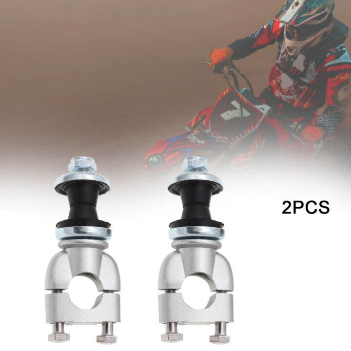 1Pair 7/8 Aluminum Motorcycle Handlebar Risers 22mm Handle Bar Mount ...
