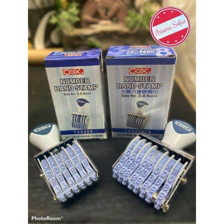 Cox Manual Numbering Machine 6 / 8 digit | Lazada PH