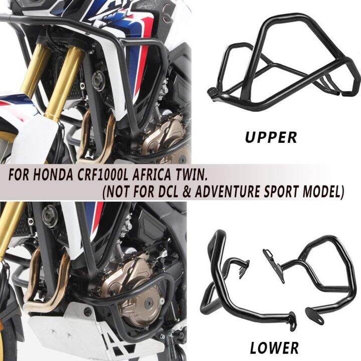 Allotmark CRF 1000L Crash Bar Engine Guard Bumper Frame Slider Protector for Honda CRF1000L CRF ...