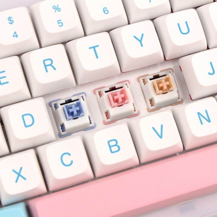 Outemu Switches Lubed Mechanical Keyboard Switch 5Pin Silent Tactile ...