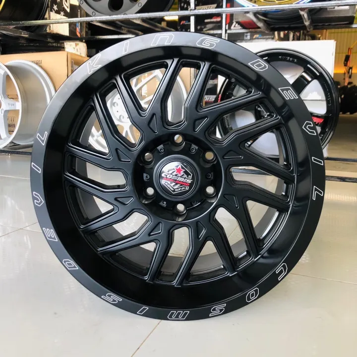 ล้อแม็กขอบ 18x9.0 6รูx139.7 ET0 🛻ยี่ห้อ Cosmis รุ่น KING-DEVIL สายออฟโรด 🔥(ราคาต่อ1วง)🔥 (ขายยก ...