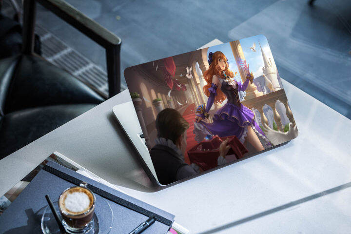 stiker laptop sticker notebook karakter Garskin Skin Laptop Mobile ...