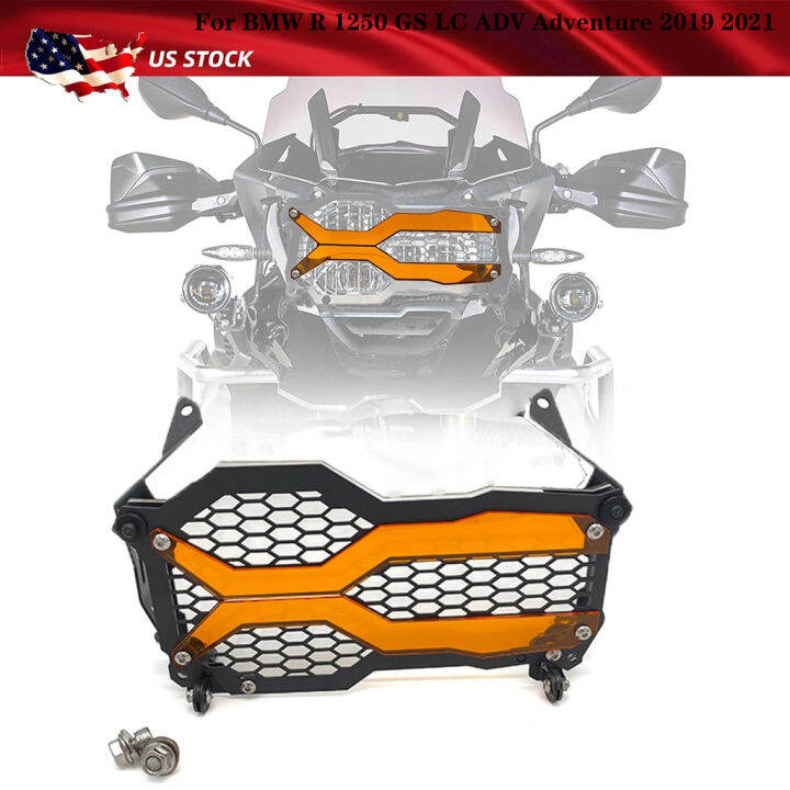 Motorcycle Headlight Guard Light Protector Grille Cover Protection For ...