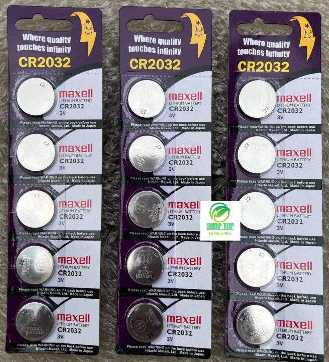 CR2032 3V Original Maxell Lithium Button Cell Battery | Lazada PH
