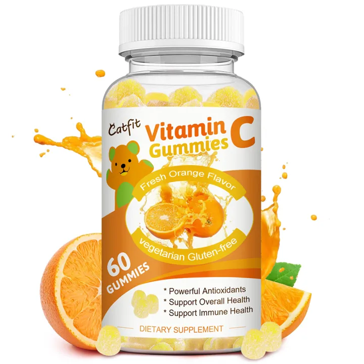 Catfit Standard Compound Fruit and Vegetable Mixed Flavor Gummy ...