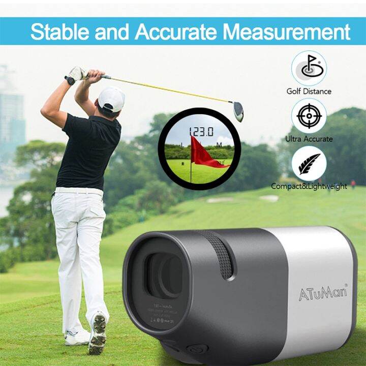 escope Range Finder Digital Distance Meter Hunting Monocular Golf Rangefinder Hunting Travel ...