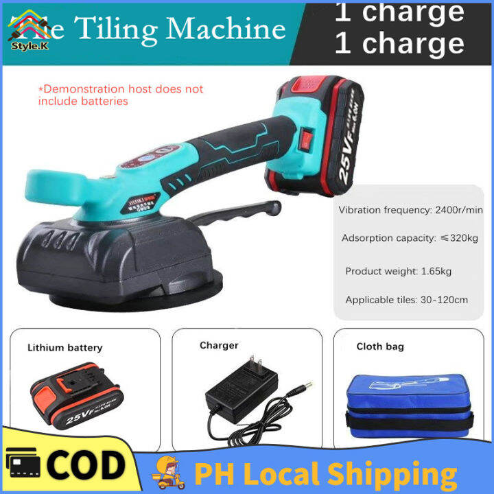 Professional Floor Tile Tiling Machine Portable One-handed Operate ...