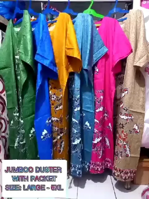 jumbo duster with zipper and with pocket made in Thailand ( size xl fit ...