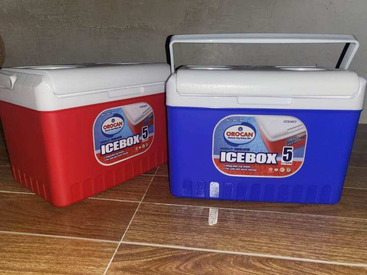 5L orocan ice box w/ cup holder / cold & warm storage 28x18x20 cm ...