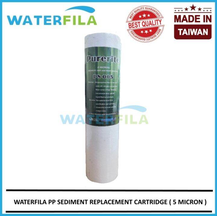 WATERFILA Purerite KEMFLO 5 Micron PP Sediment Filter | Lazada