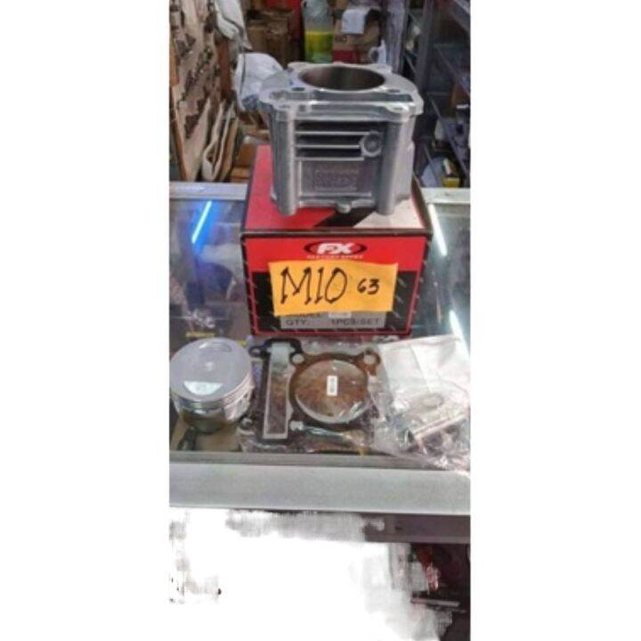 cylinder block Mio sporty 63mm | Lazada PH