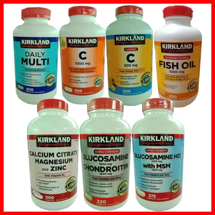Original and High Quality KIRKLAND Vitamins and Supplements pciMKTG ...