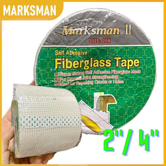 [miniHouse] MARKSMAN Self Adhesive Fiberglass Tape, 50mm/100mm, Drywall ...