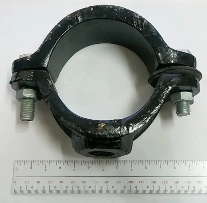 CAST IRON SADDLE CLAMP 3" X 1/2" BLACK COLOR FOR WATER DISTRICT | Lazada PH