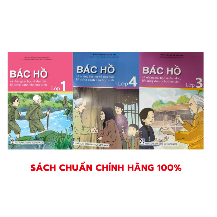 Sách - Bác Hồ và Những bài học về đạo đức lối sống dành cho học sinh 1,2,3,4,5,6,7,8,9,10,11,12 ...