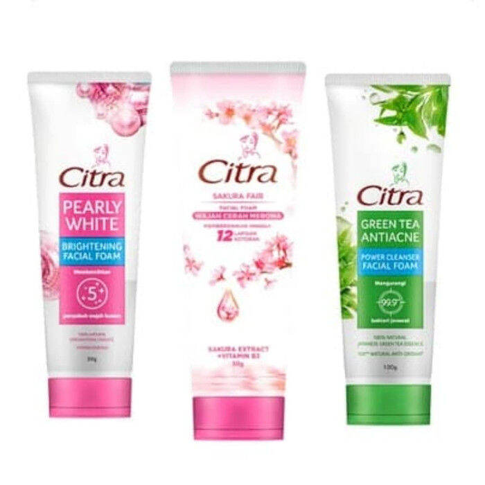 Citra sabun muka / facial foam / face wash 100G twins | Lazada Indonesia