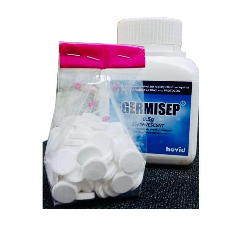 Germisep Effervescent 0.5gm 100's - Repack | Lazada