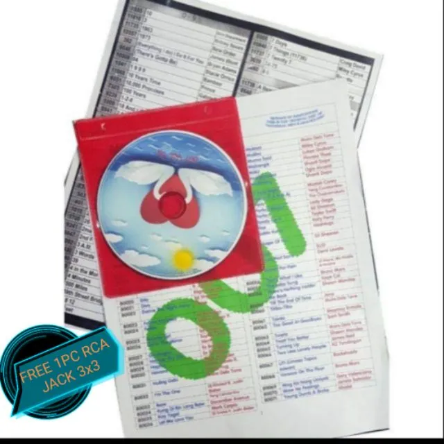 UNIVERSAL CD DISC WITH SONGLIST | Lazada PH