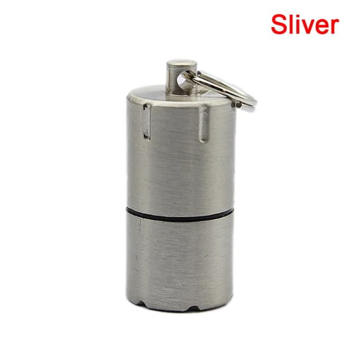 Super Mini Compact Kerosene Lighter KeyChain Capsule Gasoline Lighter ...