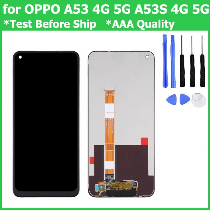 For OPPO A53 4G 5G/ A53S 4G 5G CPH2127 2020 LCD Display Touch Screen Glass Digitizer Assembly ...