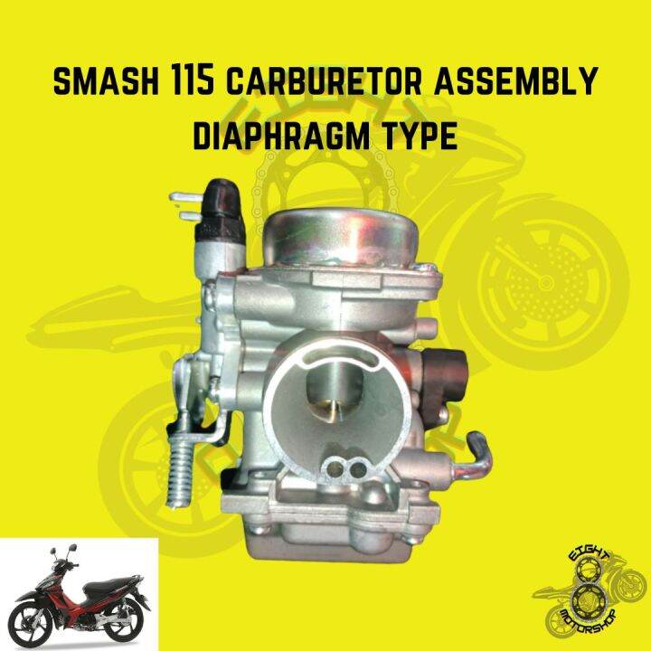 Smash 115 Carburetor Assembly Diaphragm Type Subaru Brand | Lazada PH