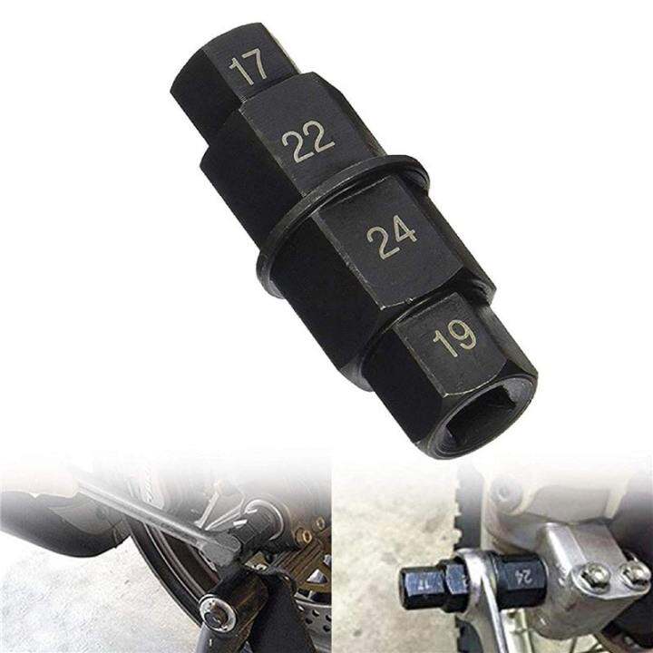24 Mm Socket WINTOWIN Hex Axle Tool For Motorcycle Front Axle Wheel, 12 ...