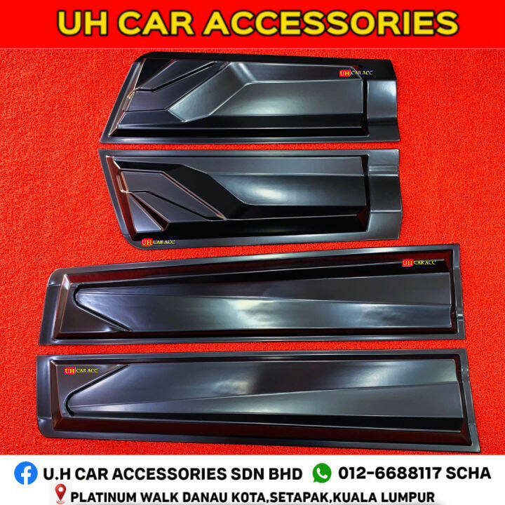 ISUZU DMAX D-MAX 2020-2023 SIDE DOOR CLADDING PANEL PROTECTOR | Lazada