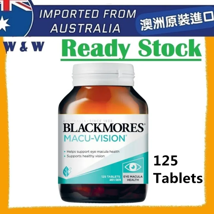 [AUS Import EXP: 09/2024] Blackmores Macu-Vision Eye Support ( 125 ...