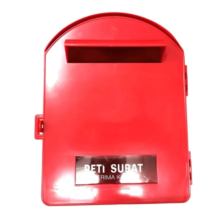 [READY STOCKS] PVC LETTER BOX (RED) / PETI SURAT PLASTIK / PLASTIC ...