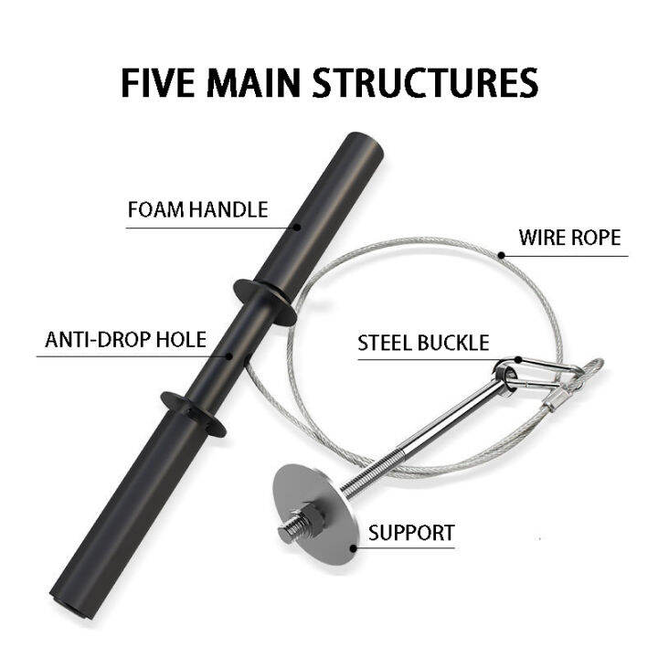 ฟิตเนส Forearm Trainer Strengthener Wrist Hand Grip Hand Strength ...