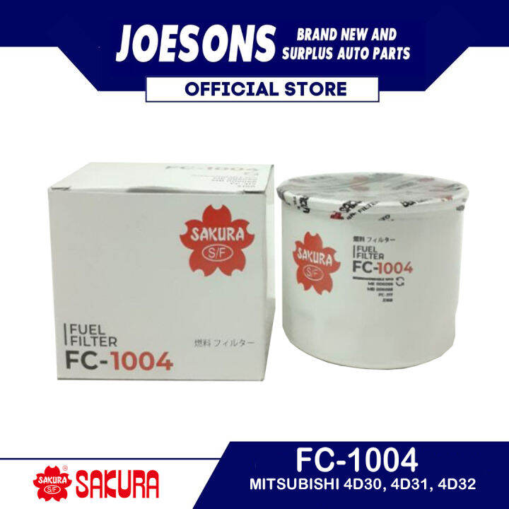 FC-1004 FUEL FILTER MITSUBISHI 4D30 / 4D31 / 4D32 (SAKURA) | Lazada PH