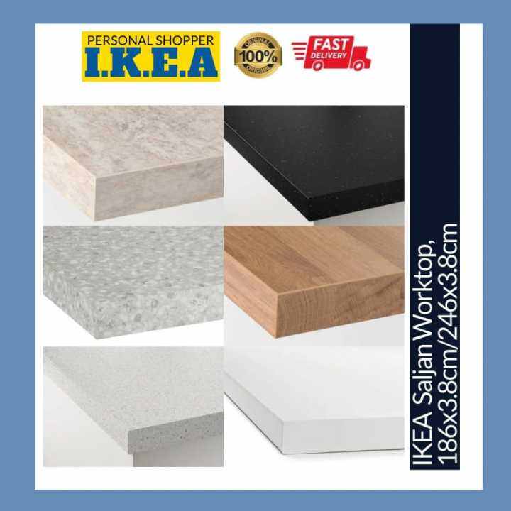 [CUT WORKTOP SERVICE PROVIDED] IKEA Saljan Worktop Counter Top For ...