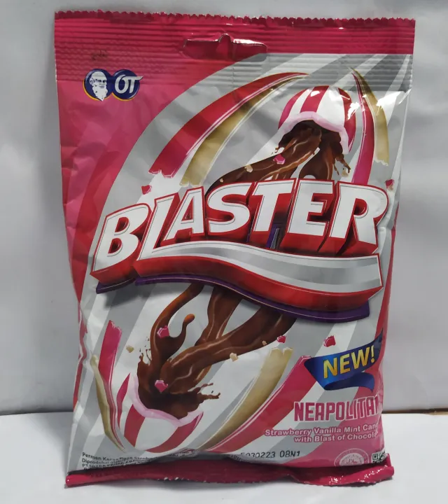 3 pak / permen BLASTER 125g isi per pak 50pcs | Lazada Indonesia