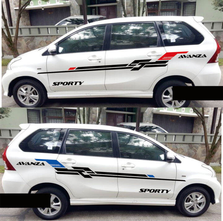 Stiker Cutting Mobil Avanza Lis Xenia Variasi Ertiga Body Samping ...