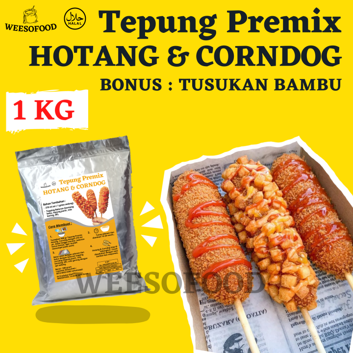 Tepung Instan Hotang & Corndog | Lazada Indonesia