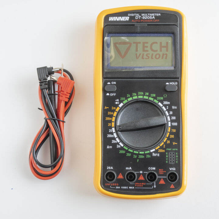 Multimeter Digital DT-9205 Tester Digital Besar 9205 | Lazada Indonesia