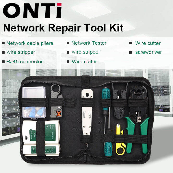 ONTi Network Tool Kit Professional Portable Ethernet Computer ...