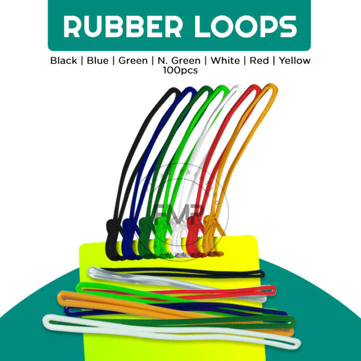 FMP Rubber Loops for Bag Tags (100pcs) | Lazada PH
